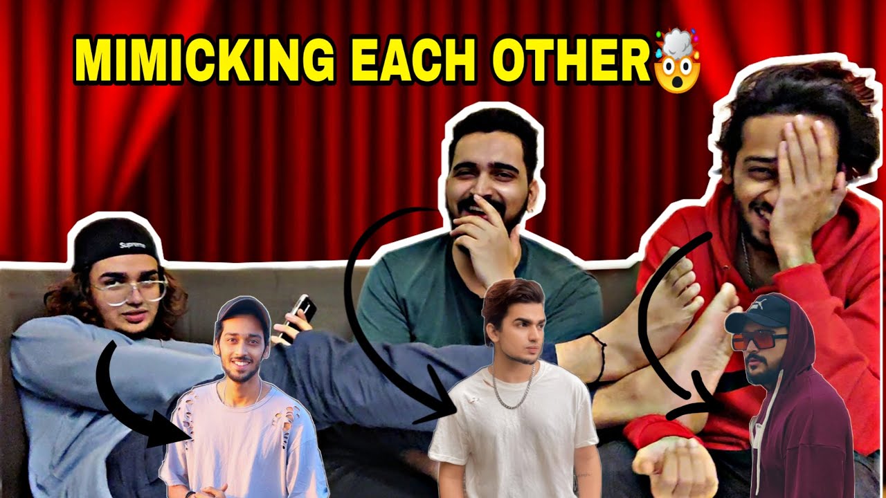 ACTING LIKE EACH OTHER CHALLENGE | RUSHI DAVE - YouTube