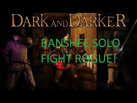 Dark and Darker BANSHEE BOSSFIGHT/ SOLO ROGUE/ Squire Gear - YouTube