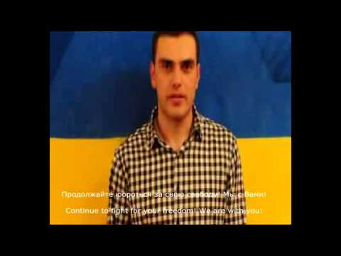 Some words of support for Ukraine in Georgian, Armenian, etc. (with Rus. and Eng. subtitles)
