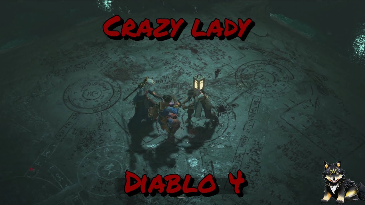 Diablo 4 Crazy Lady - YouTube