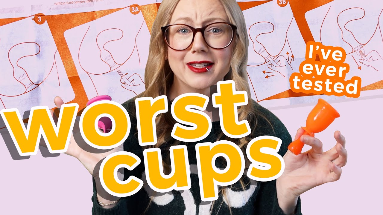 Worst Menstrual Cups I've Ever Tested | TRAUMATIZED - YouTube