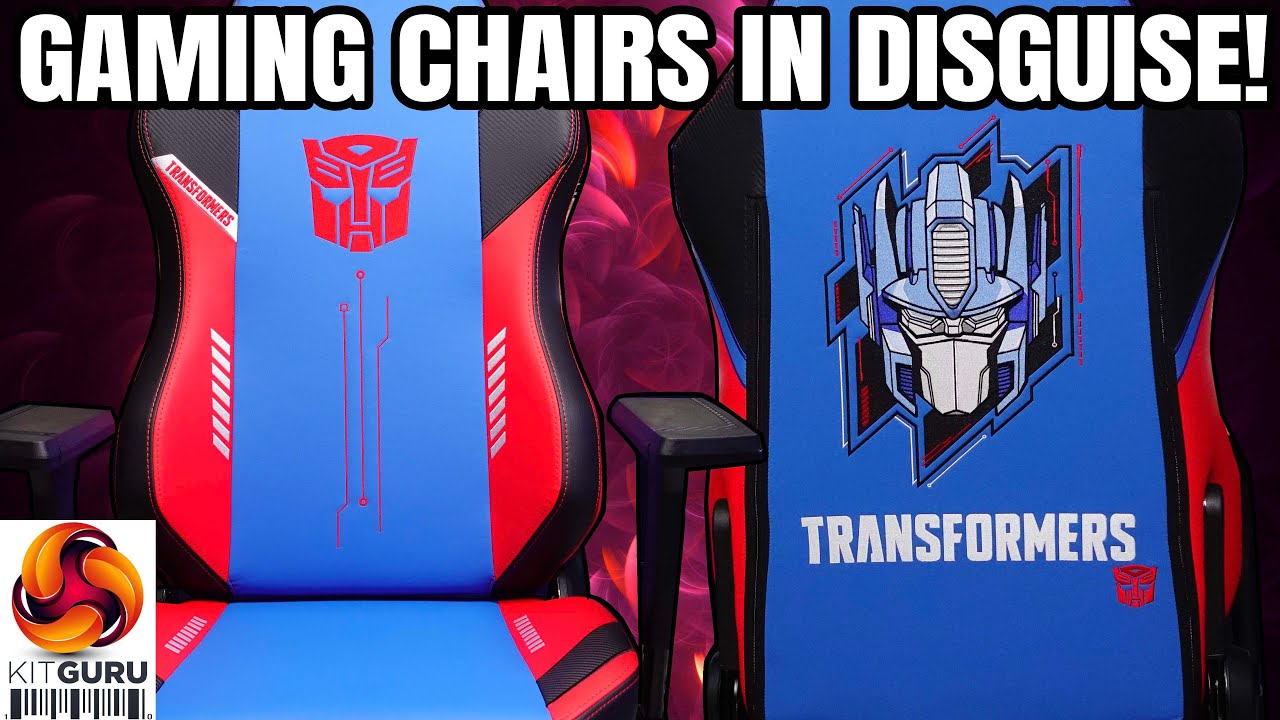 Transformers X1000 OPTIMUS PRIME Edition Gaming Chair! - YouTube