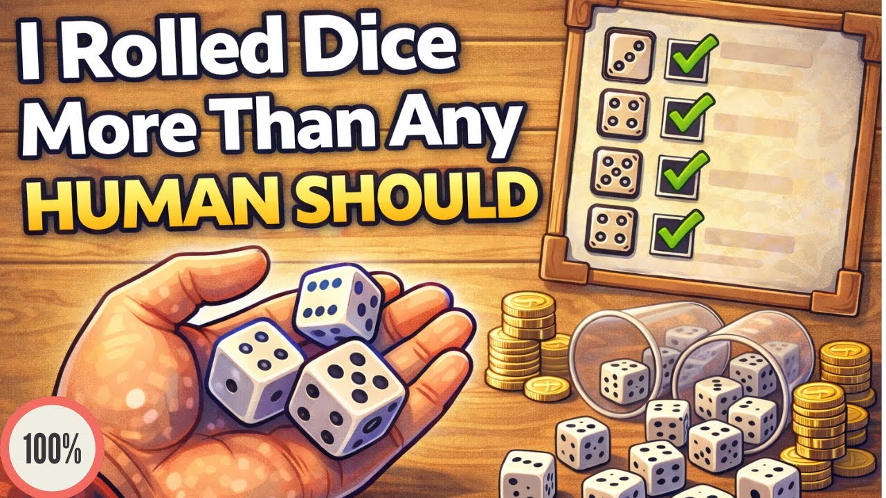 I Rolled Dice More Than Any Human Should - YouTube