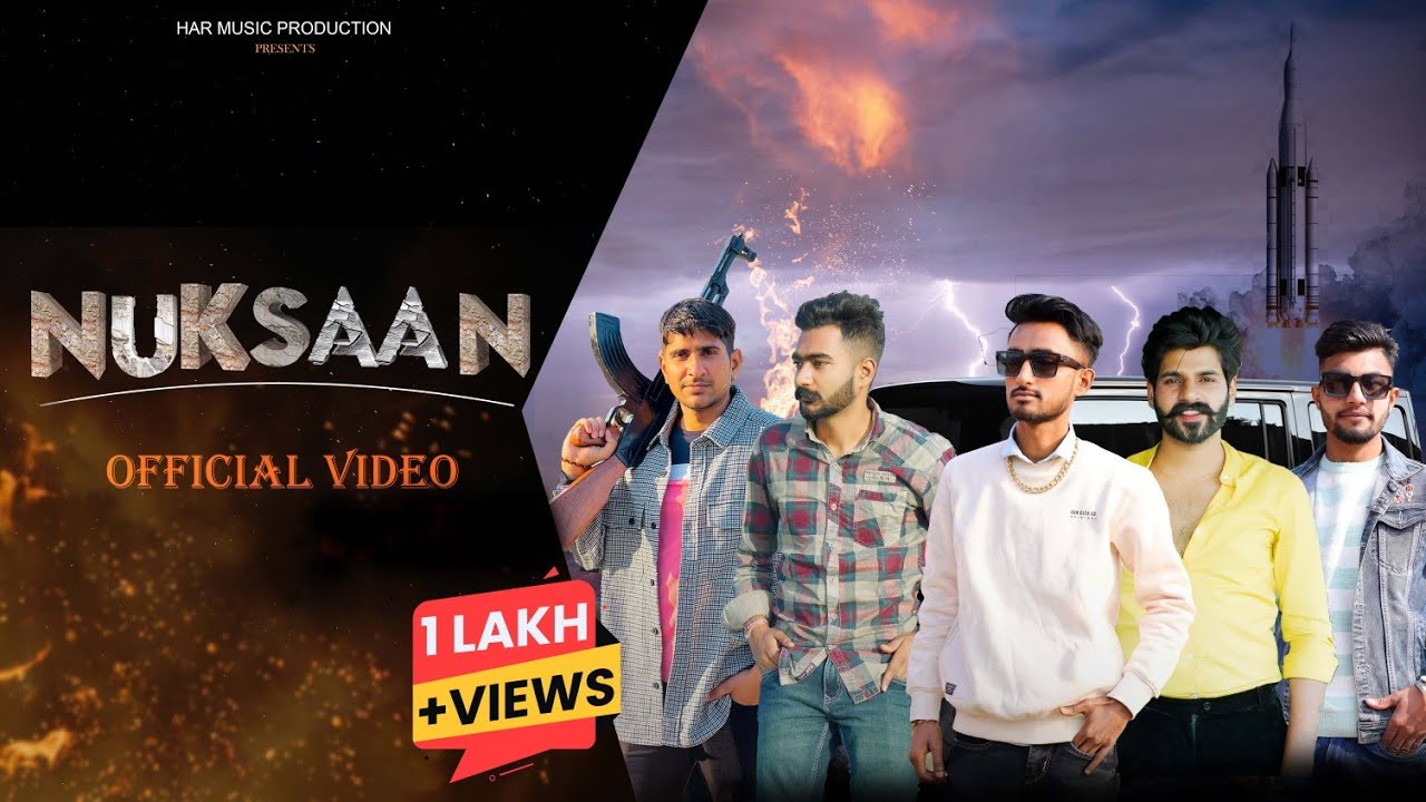 NUKSAAN (Full Song) |Mahesh Nagar| Rival Vaardat| Ankit | Hemant| New Hariyanvi Song 2023