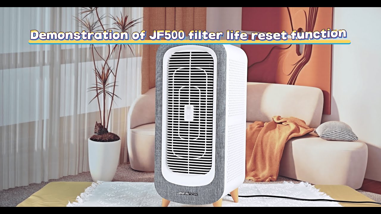 Jafanda JF500 Filter Life Reset - YouTube