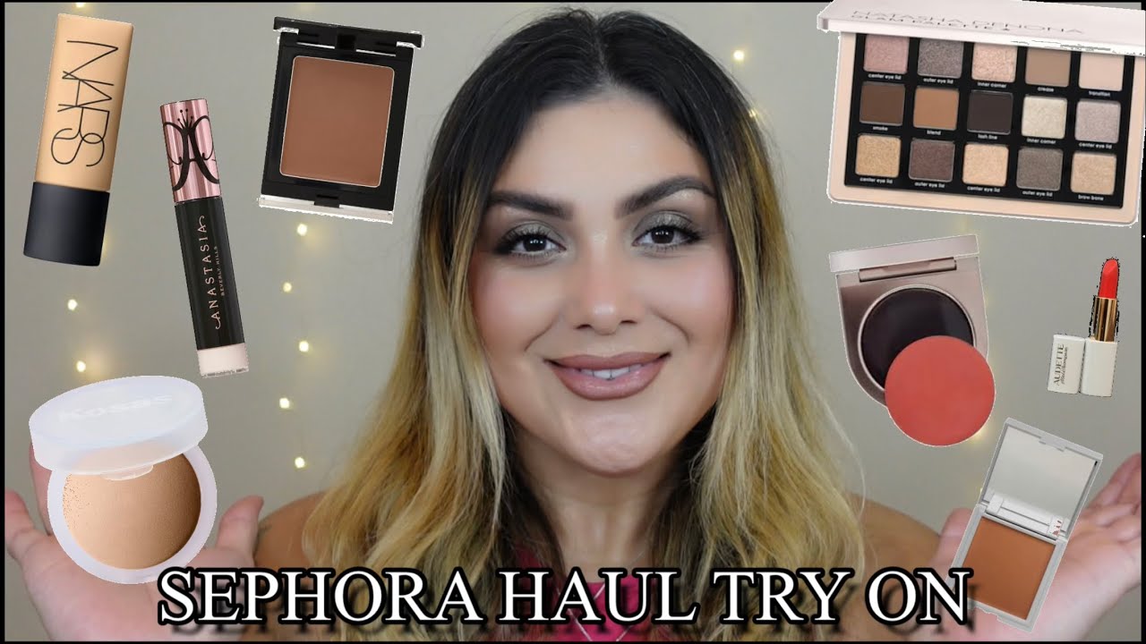 TESTING OUT NEW MAKEUP FROM MY SEPHORA HAUL | part 2 - YouTube