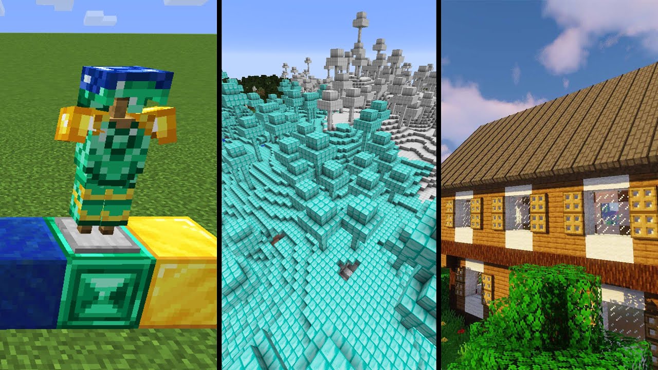 3 MINI MODS que TAL VEZ uses en tu MINECRAFT #24 - YouTube