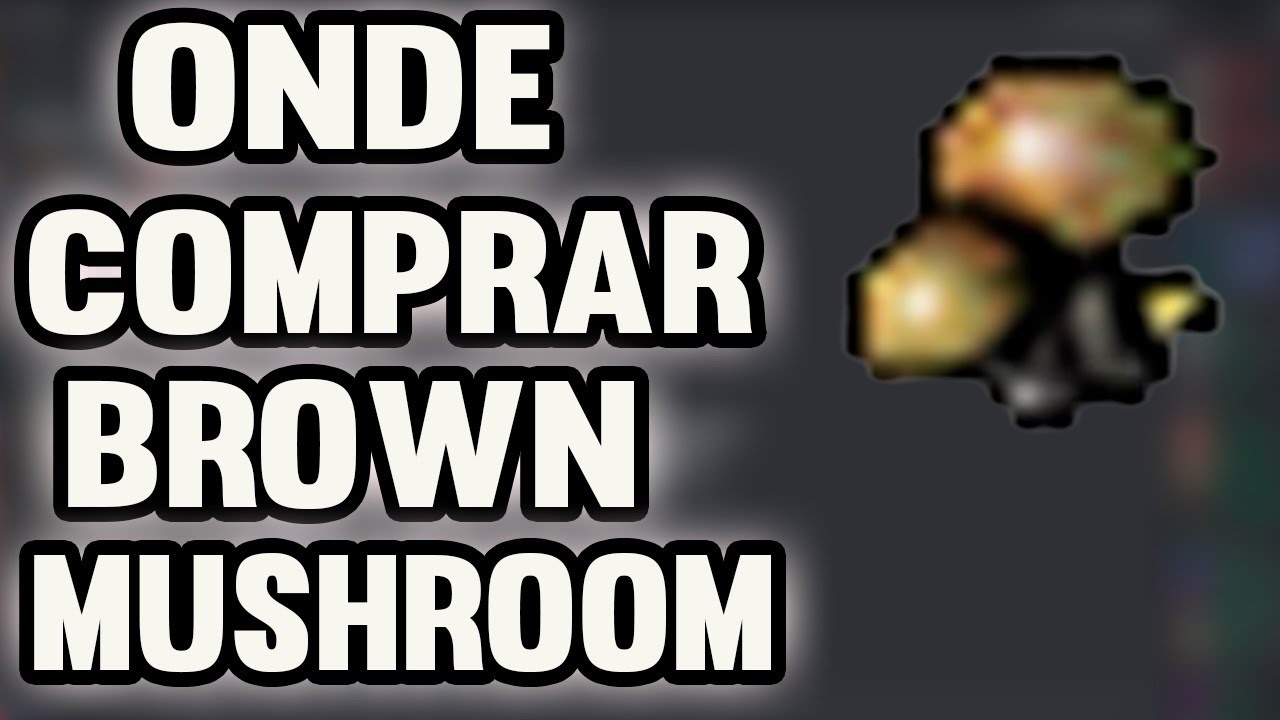 Tibia Onde Comprar Brown Mushroom Cogumelo - YouTube