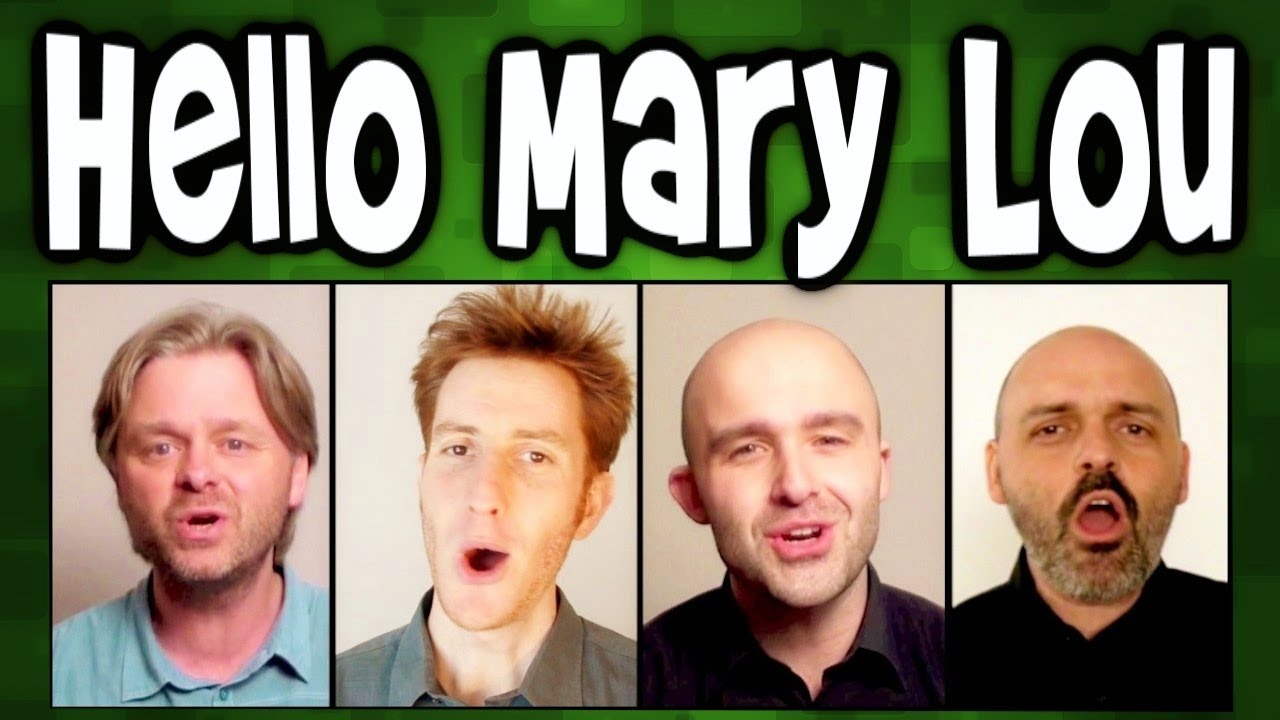 Hello Mary Lou - A Cappella Barbershop Quartet - YouTube