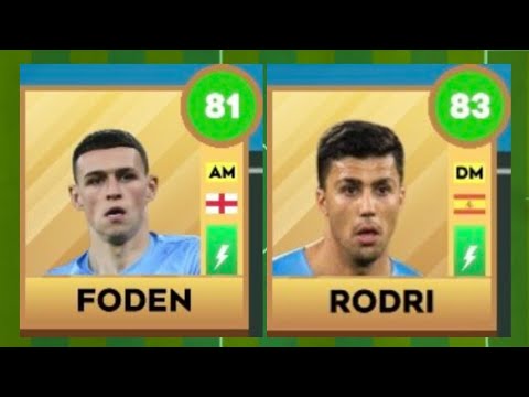 dls 2023 | Upgrade max Foden & Rodri - YouTube