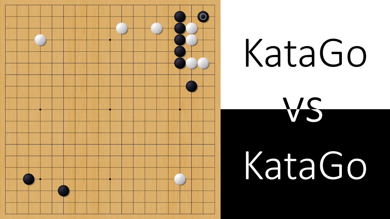 An exciting KataGo game - YouTube