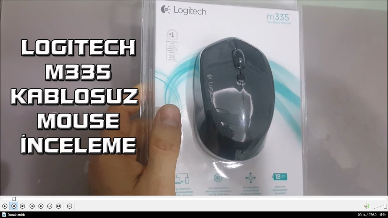 Logitech M335 Kablosuz Mouse Kutu Açılışını Yapıp Detaylıca İnceliyoruz ...