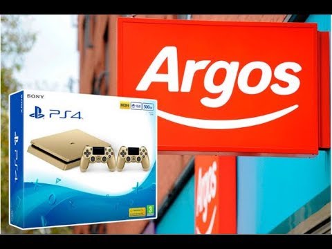 Argos unveils limited edition GOLD PlayStation 4 - and it's already on ...