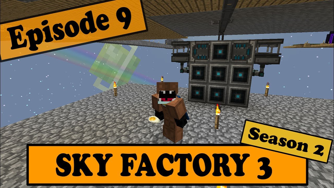 Sky Factory 3 - Autocrafting med Refined Storage - YouTube