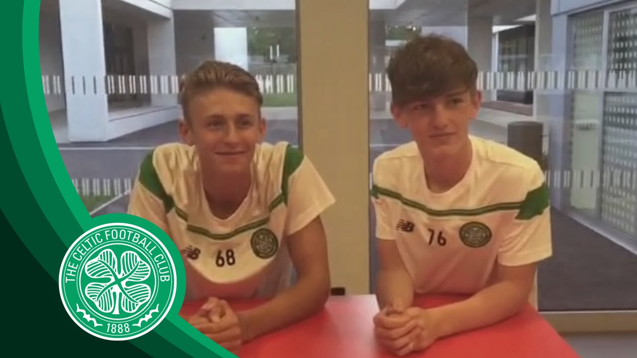 Celtic FC - Academy Vlog: Shaun Bowers & Reis Peggie - YouTube