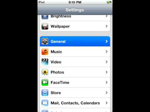 How to Turn Your IPod/IPhone Screen to Inverted Colors - YouTube