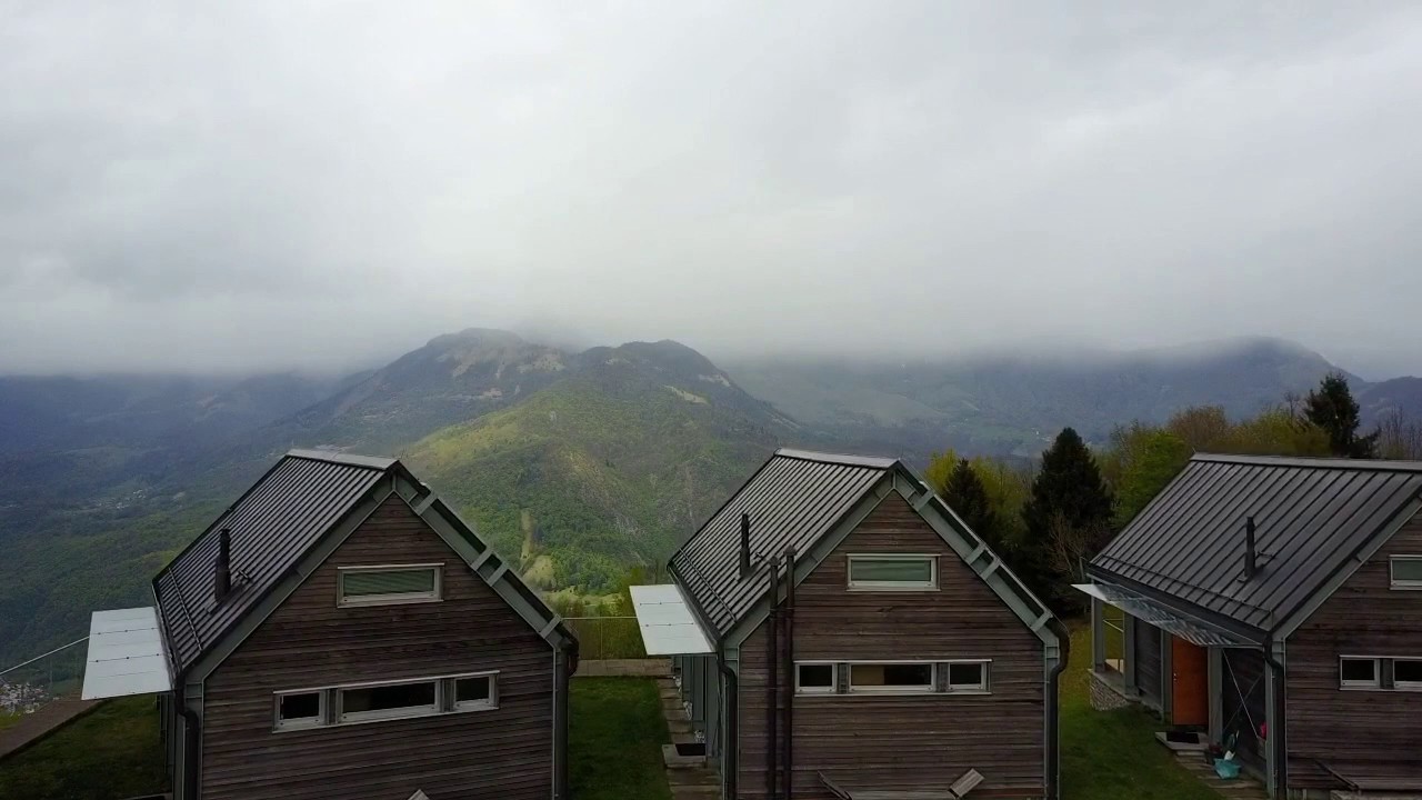 Nebesa Chalets, Soca Valley, Slovenia - YouTube