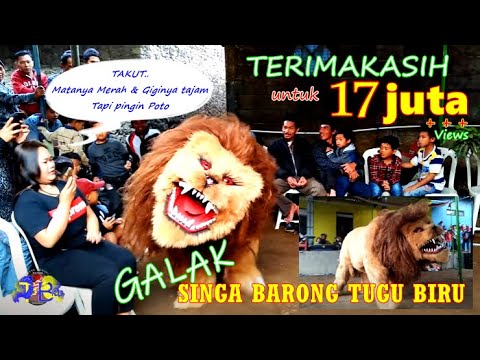 Singa Barong Setyo Budoyo || Galak & Seram - YouTube