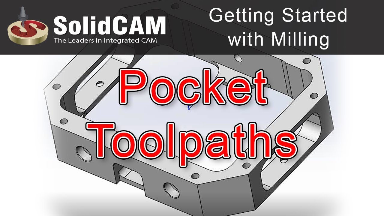 Pocket Toolpath - YouTube