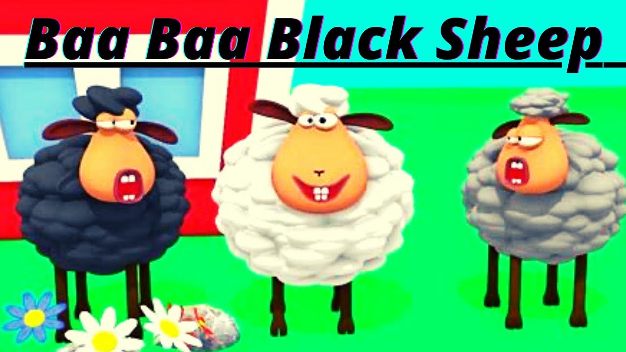 Baa baa black sheep |nursery rhymes ad kids song |kids learning video ...