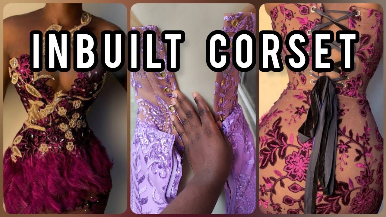 HOW TO MAKE A DRESS WITH AN INBUILT CORSET / WAIST SNATCHING TECHNIQUE ...