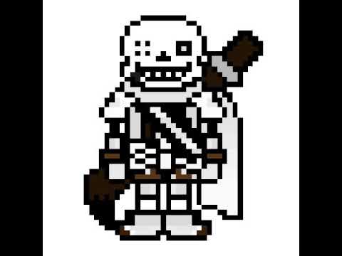 Ink sans - Pixel Art - YouTube