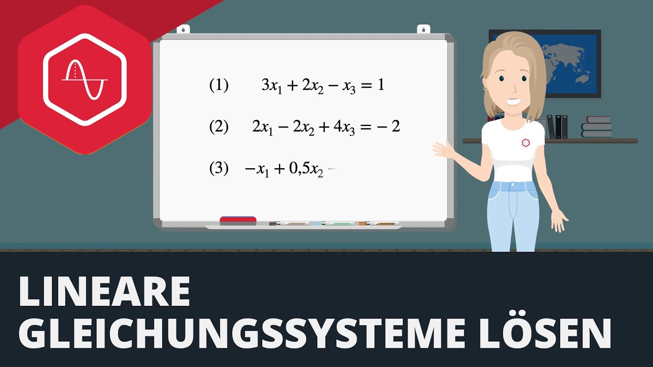 Lineare Gleichungssysteme lösen - YouTube
