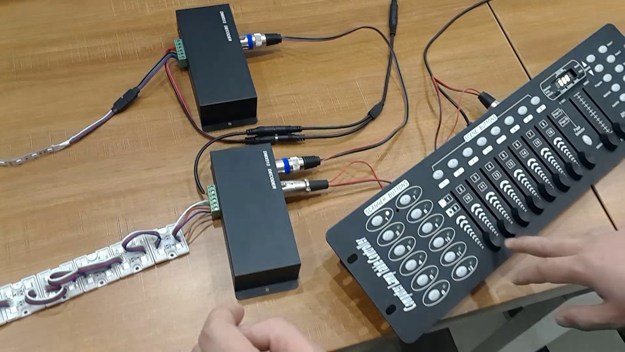 how DMX system work - YouTube