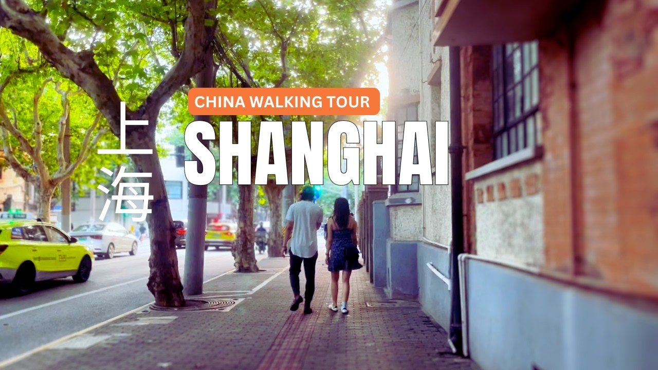 Explore the Most Beautiful Street in Shanghai on Foot | China Walking ...