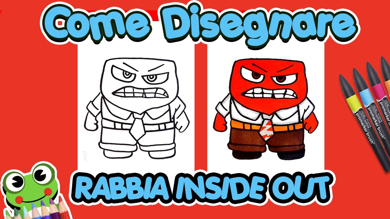 Ti Senti Arrabbiato? Disegna Rabbia di Inside Out 🔥😡 #comedisegnare ...