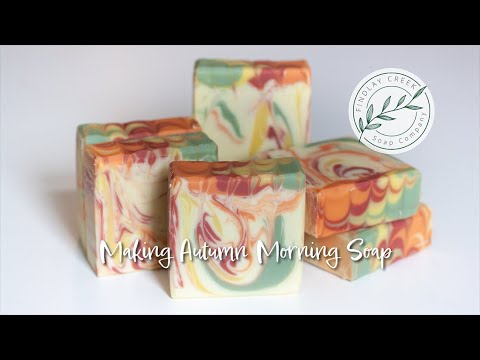 Making Autumn Morning Cold Process Soap | Findlay Creek Soap Company