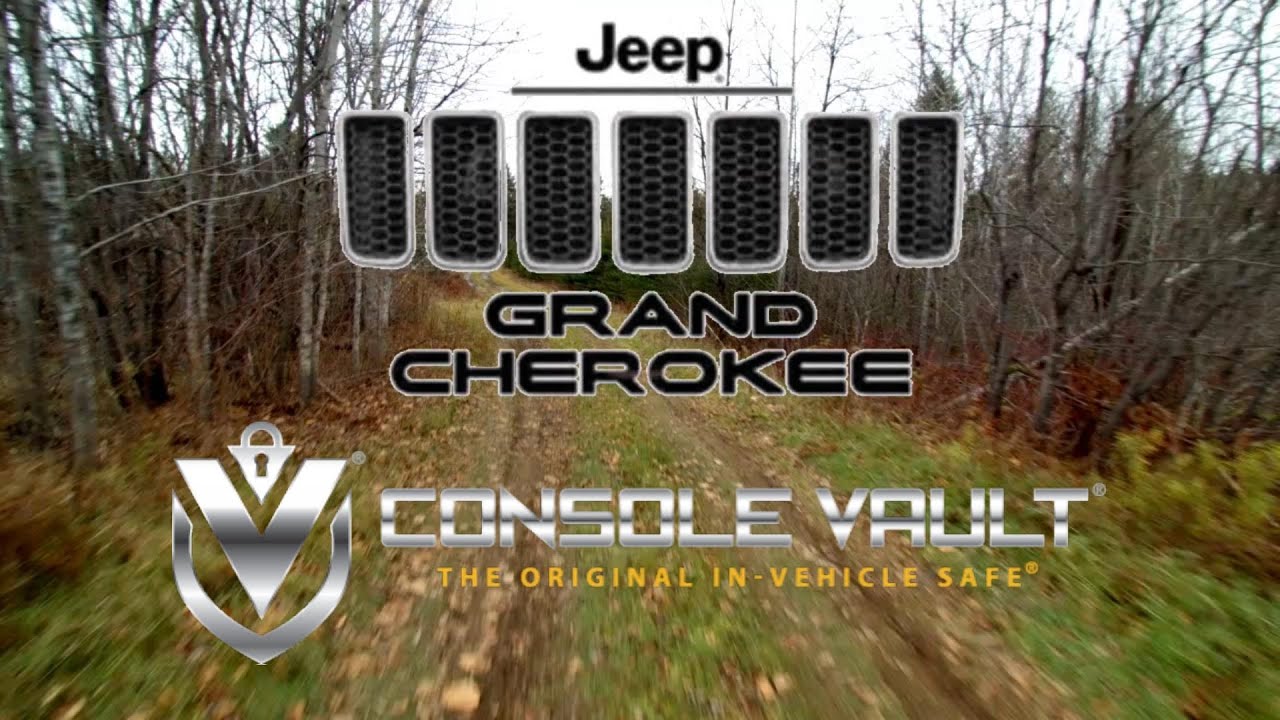 Console Vault Safe install - 2018 Jeep Grand Cherokee - YouTube