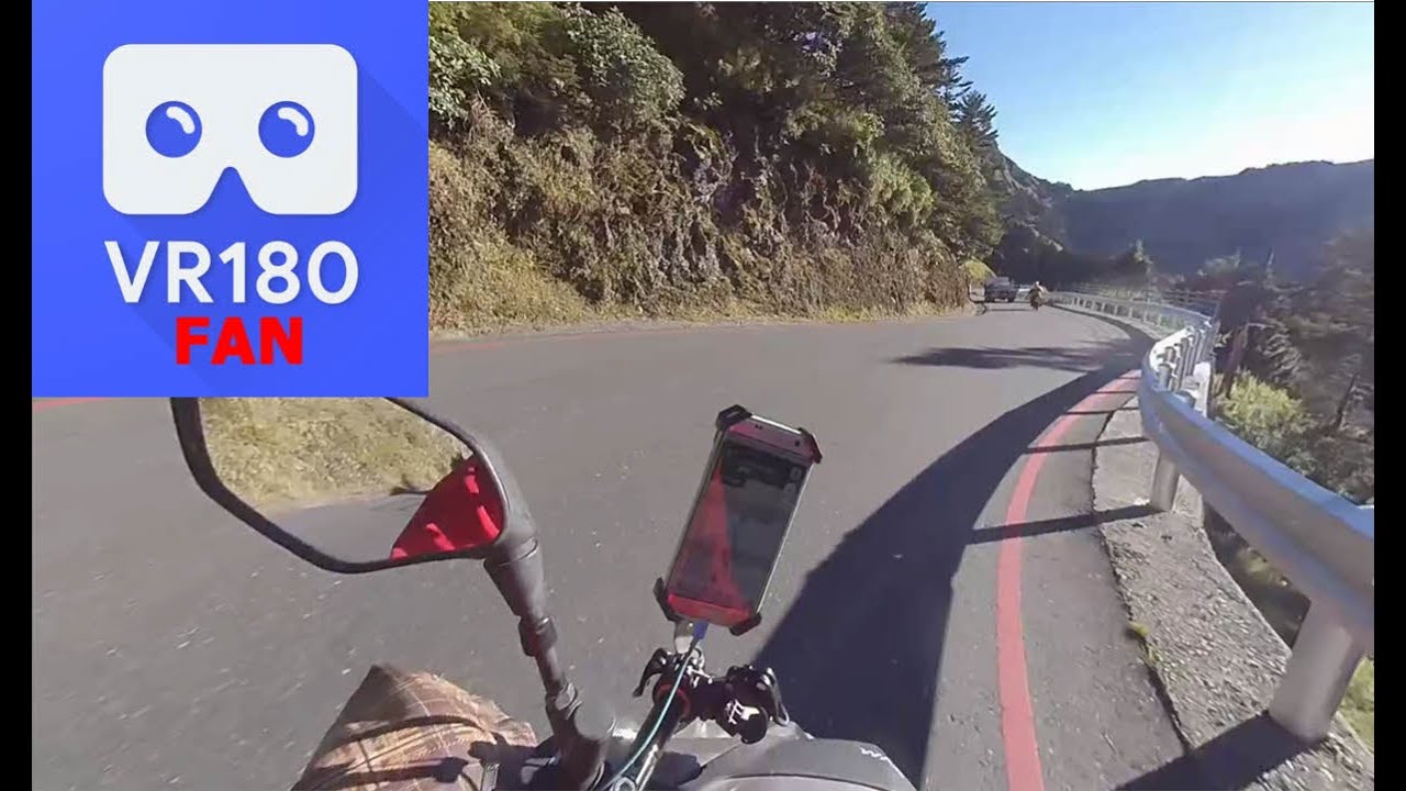 (3D VR180)Riding motorcycle to "Wuling",Taiwan;バイクに乗って台湾の「武嶺」へ; 오토바이를 ...