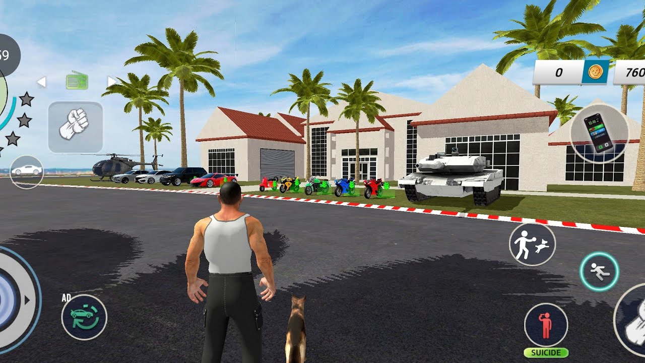 GANGSTERS GAME CRIME GAMEPLAY || MINI GTA - YouTube