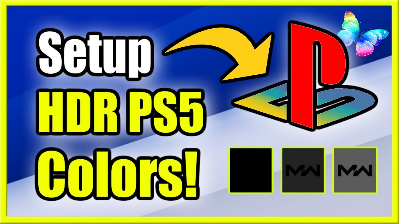 How to Adjust HDR on PS5 for Best COLORS on 4k TV & Monitors (Easy ...