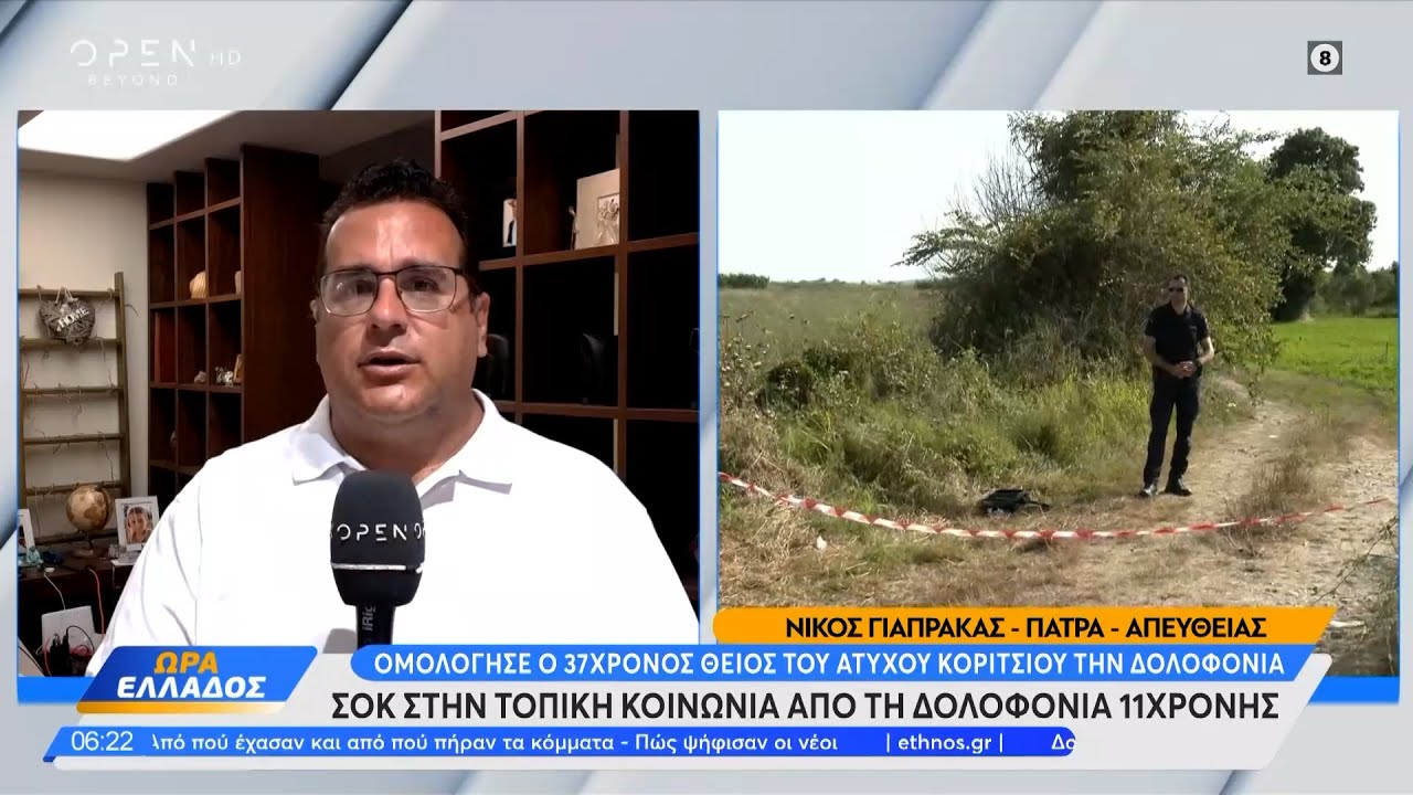 ΣΟΚ στον Πύργο – Δολοφονία 11χρονου κοριτσιού από τον 37χρονο θείο της ...