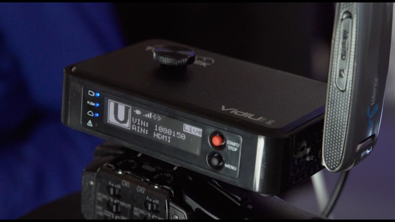 Newsshooter at IBC 2015: Teradek VidiU Pro - YouTube