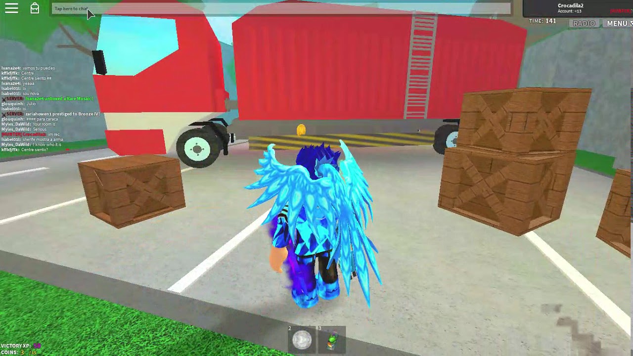 I played Muderer Mystery 5 and i pranked people in Blox Paradise - YouTube