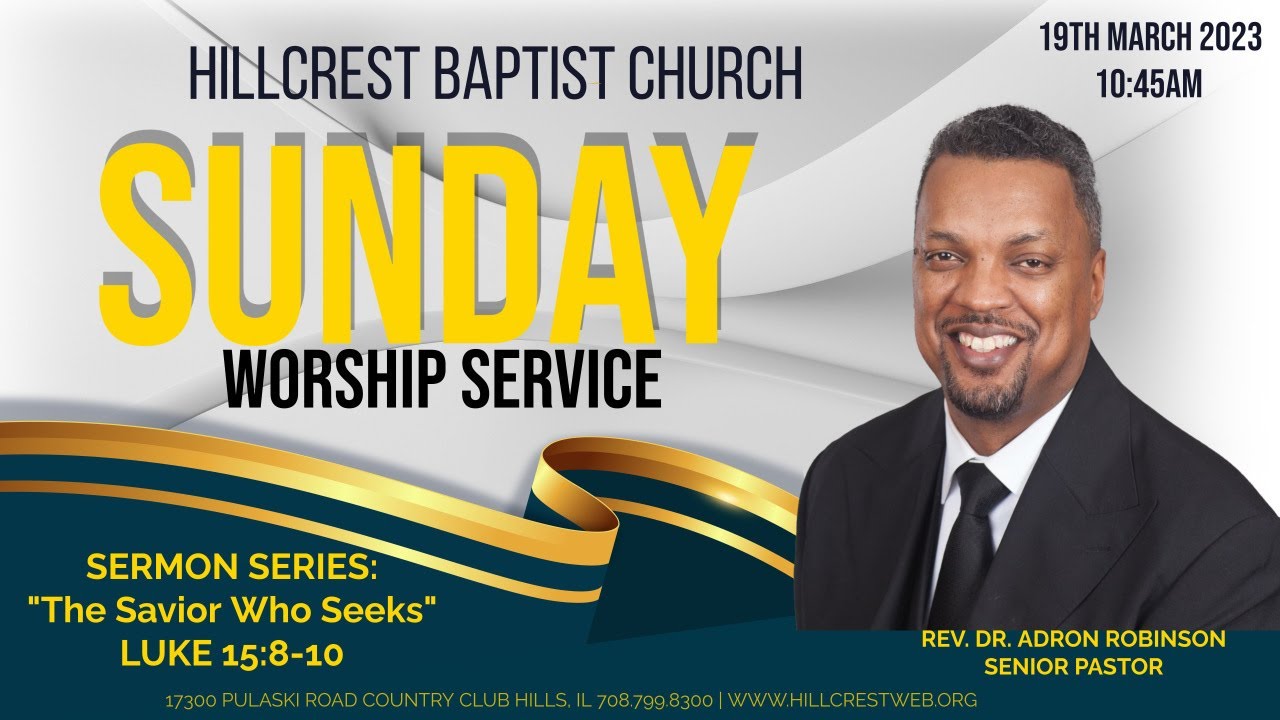 "The Savior Who Seeks" | Luke 15:8-10 | Pastor Adron Robinson - YouTube