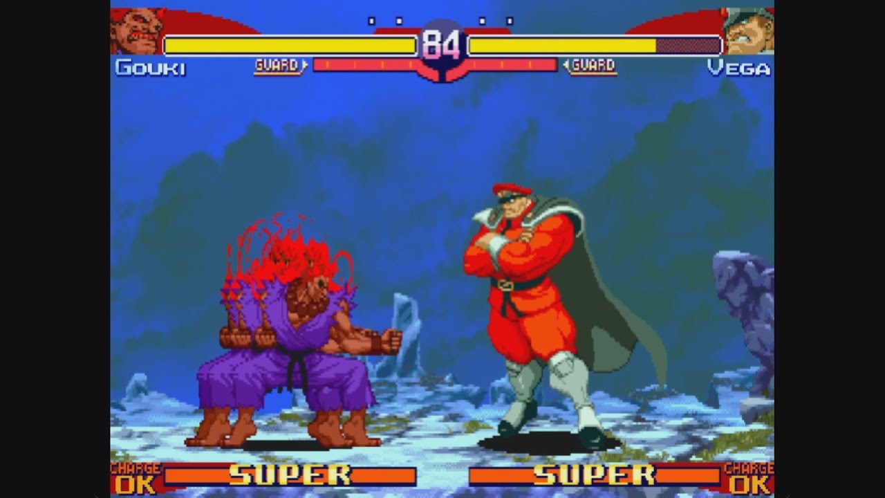 Shin Akuma vs. Final Bison (Hardest AI Battle) - HYPER STREET FIGHTER ...