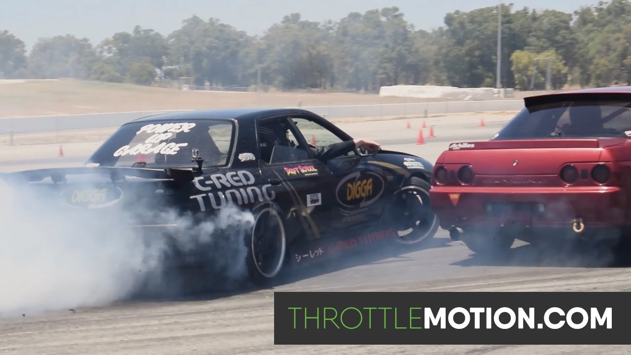 Drift School Western Australia Hot Laps at Barbagallo - YouTube