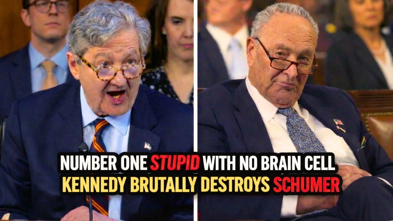 'NUMBER ONE STUPID' – Senator Kennedy BRUTALLY DESTROYS Chuck Schumer ...