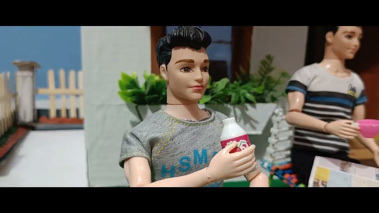 Cricket | Barbie Ken Wedding Part - 4 | Siri Mini World - YouTube