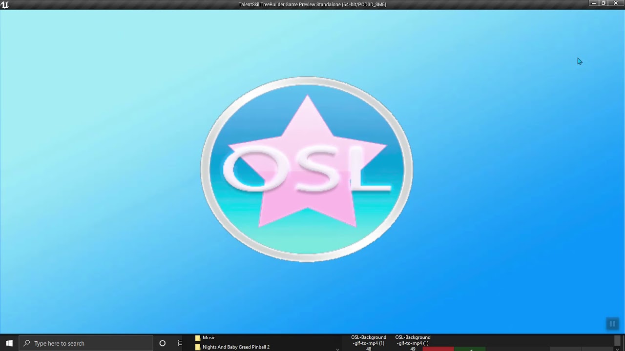 The OSL Game Menu Is just been created Play any music or Song in The ...
