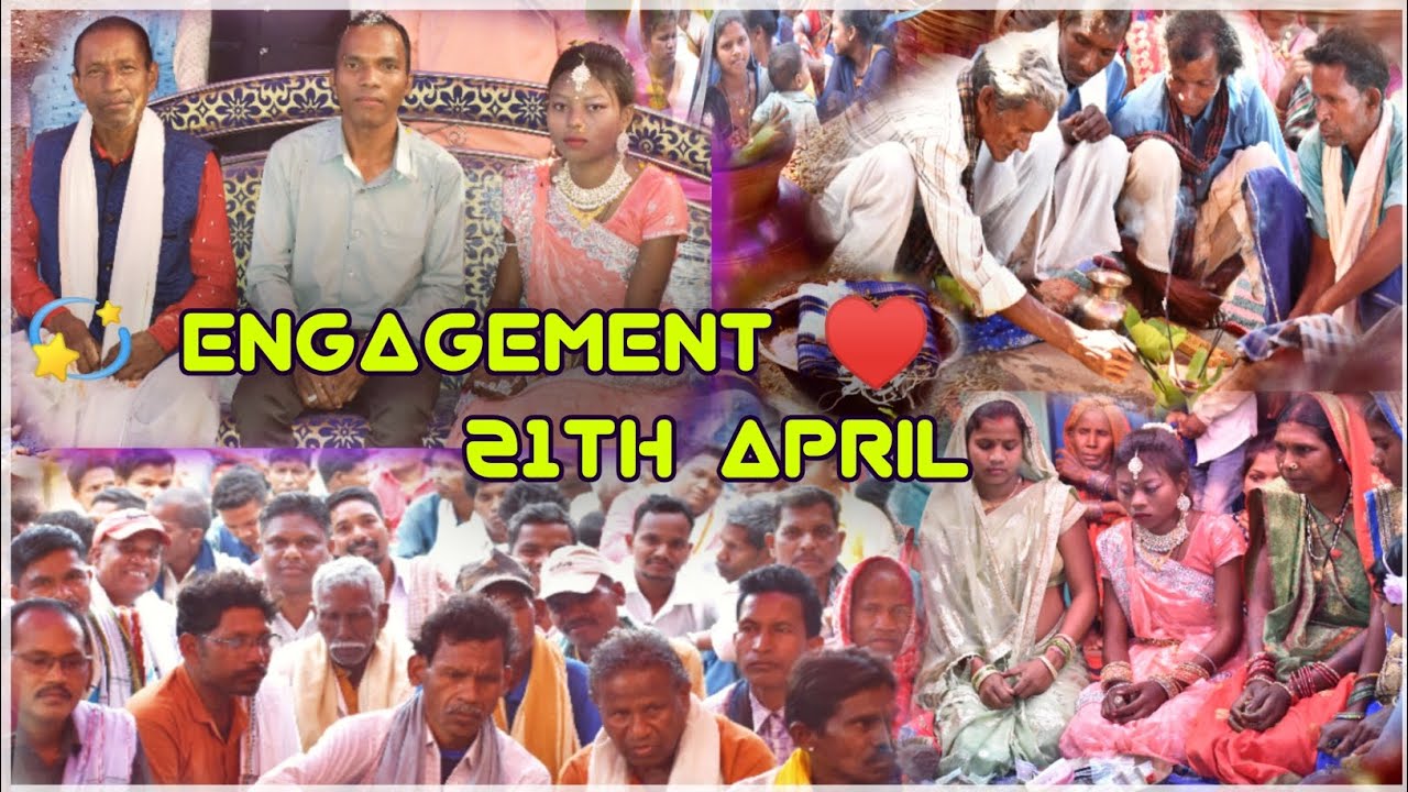 ENGAGEMENT 21TH APRIL 2023 || RAJU & DEVANTI ♥️|| VILLAGE - JOBI ...