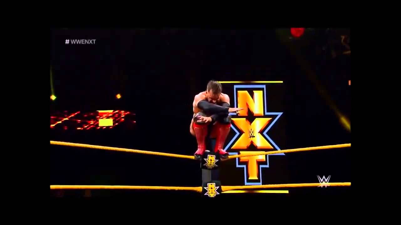 Finn Balor diving double foot stomp - YouTube