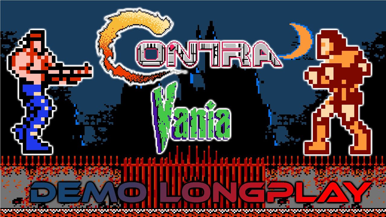 CONTRAVANIA (PC,FANGAME) DEMO LONGPLAY - YouTube