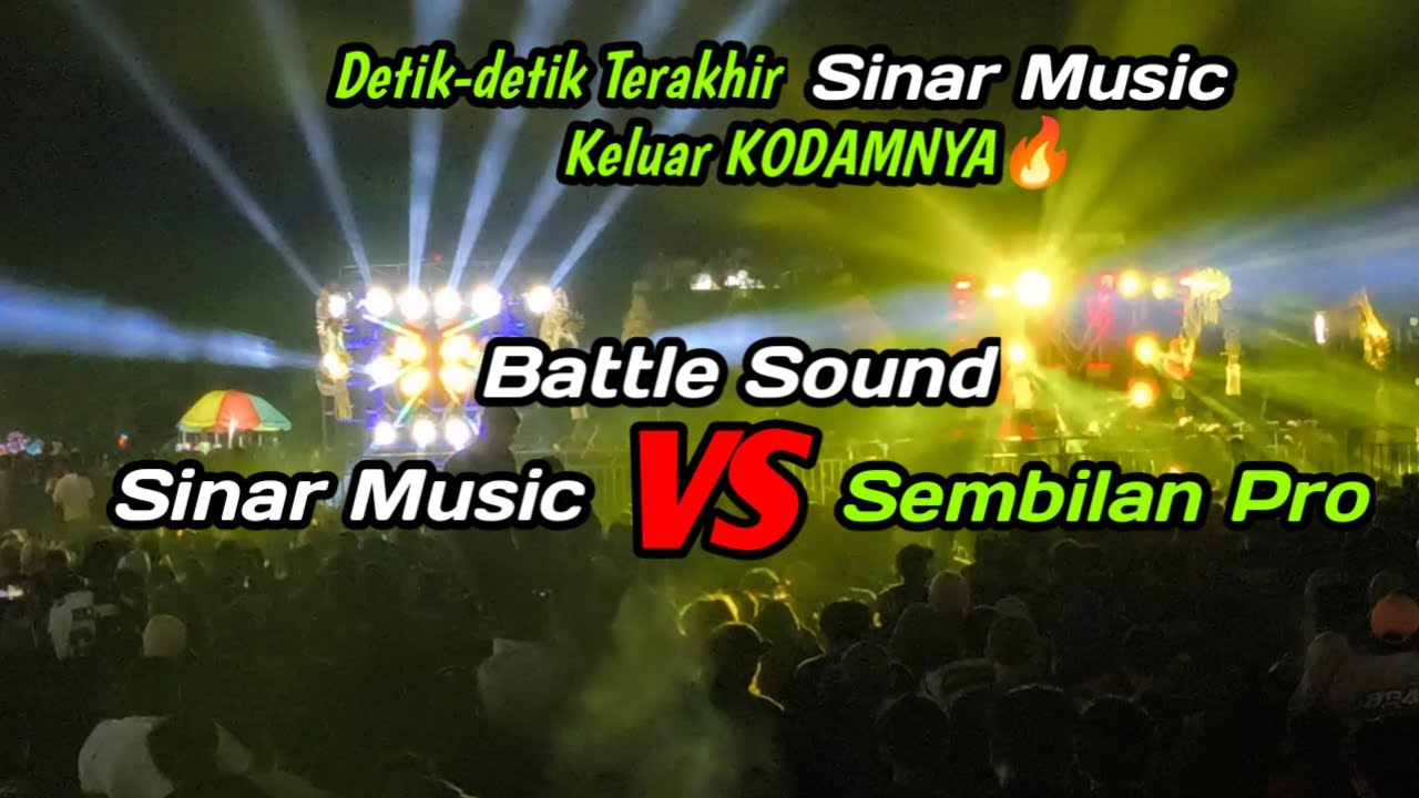 Detik-detik SINAR MUSIC Keluar KODAMNYA 🔥 Battle SINAR MUSIC VS ...