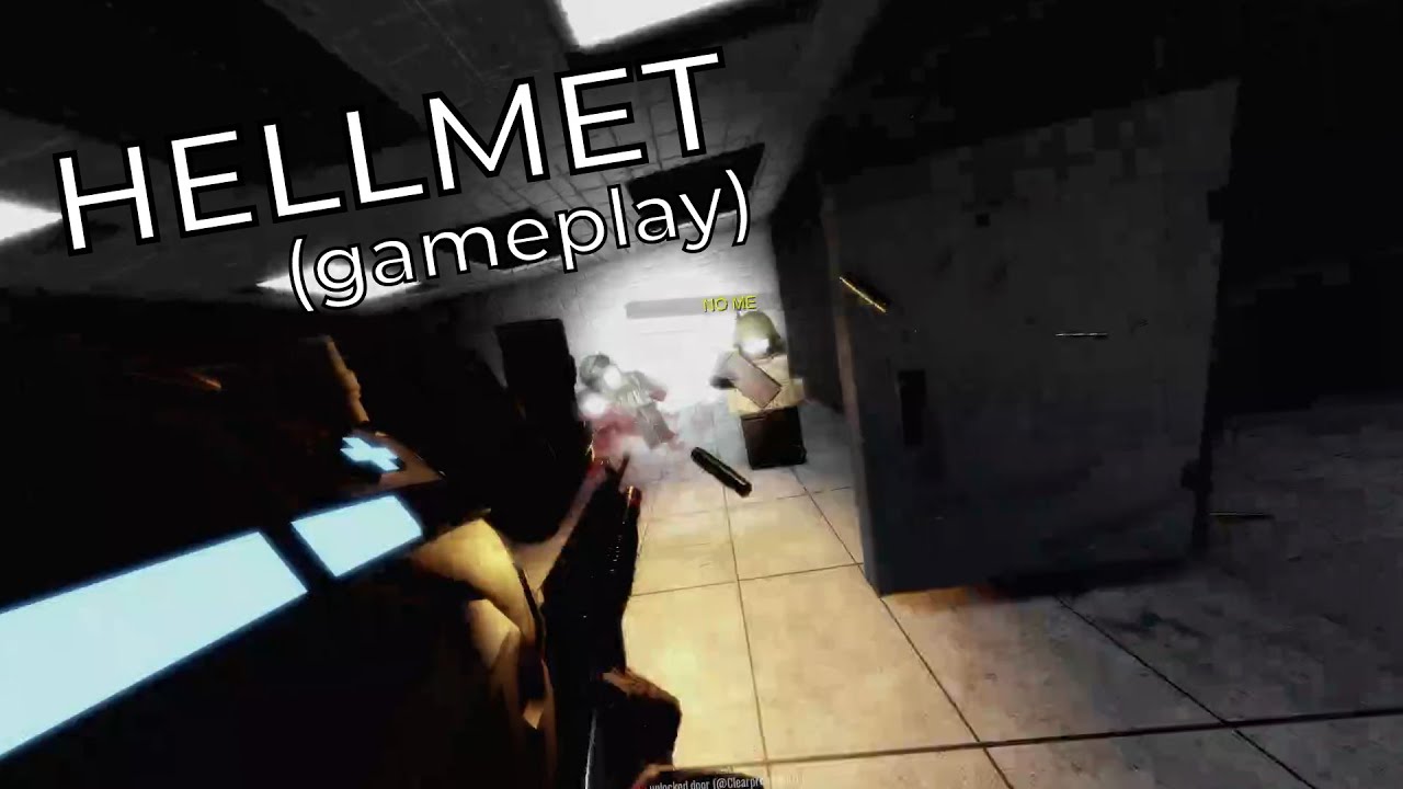 This game is way beyond Roblox limits! Roblox Hellmet - YouTube