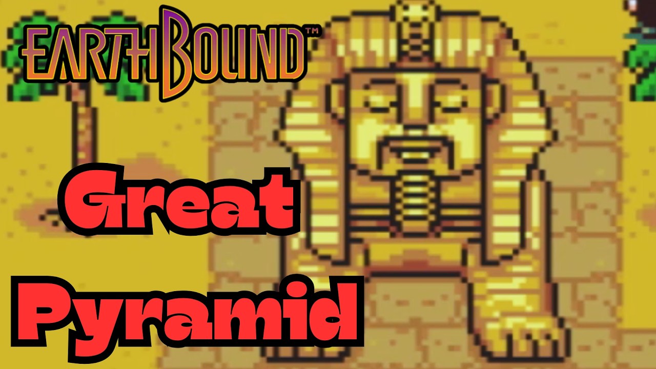 Earthbound Walkthrough With Commentary | Inside The Great Pyamid (Not ...